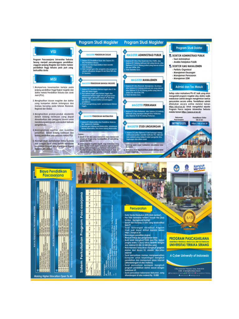 Brosur UT 2024 | PDF