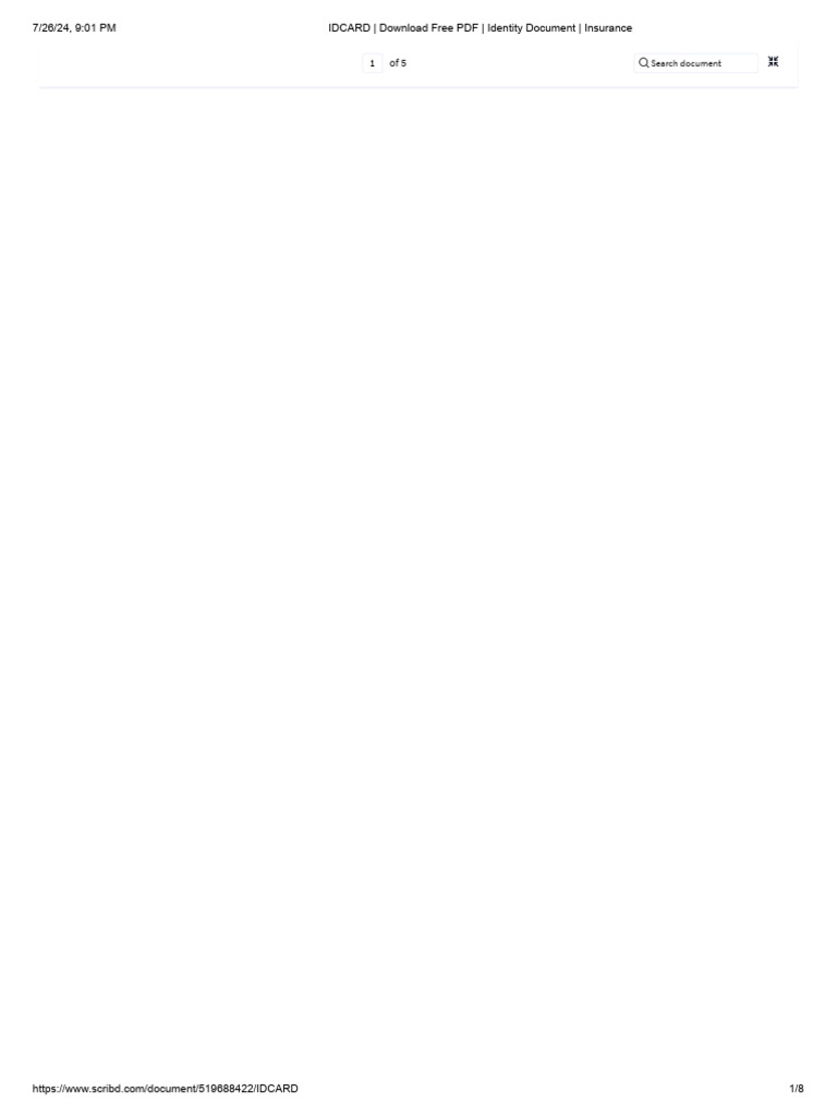 IDCARD - Download Free PDF - Identity Document - Insurance | PDF ...