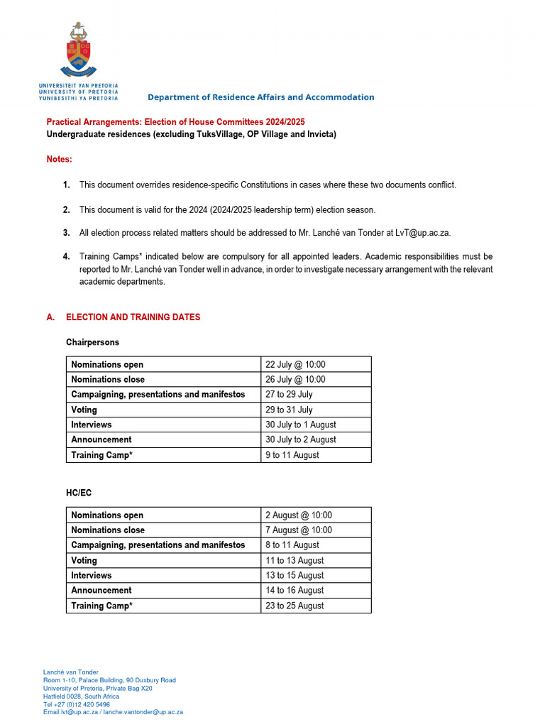 Election Document UG 2024-2025 FINAL | PDF | Voting | Elections
