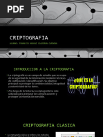 Introducción a la Criptografía Básica | PDF | Criptoanálisis | Criptografía