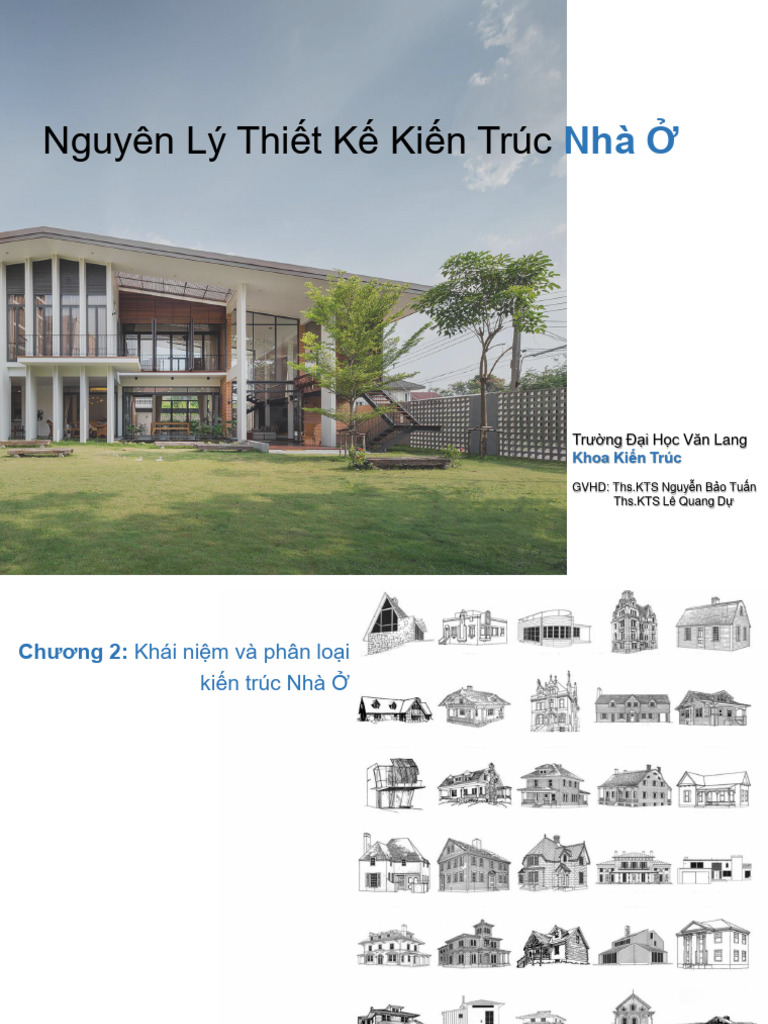 Nguyen Ly Thiet Ke KT Nha O Chuong 2 | PDF