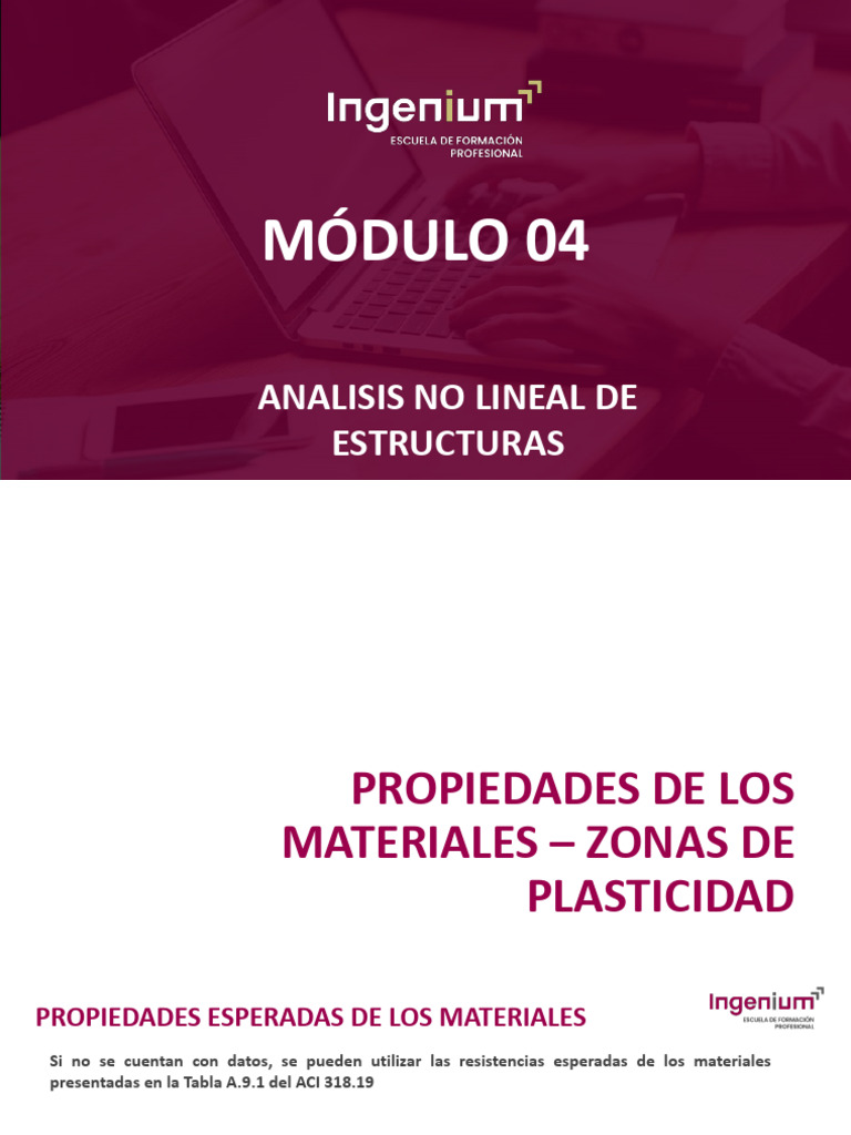 Analisis No Lineal de Estructuras - Materiales - Propiedades | PDF | Deformación (ingeniería ...