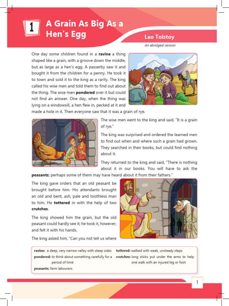 Grade 6 Poem: A Grain As Big As Rye | PDF | Rye | Wheat