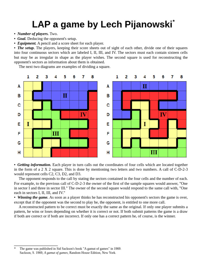 Strategy Game for Puzzle Enthusiasts | PDF