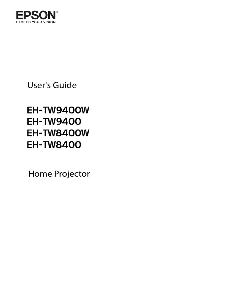 Projector Manual 10895 | PDF | Hdmi | Computing