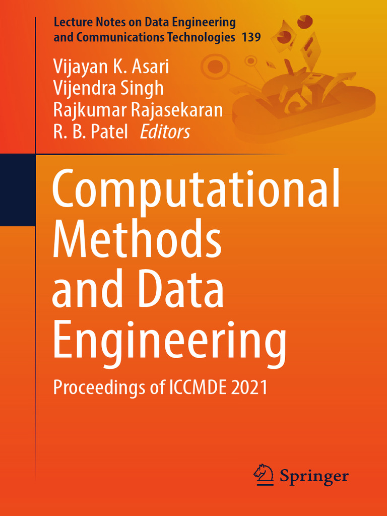 Computational Methods and Data Engineering Proceedings of ICCMDE 2021 (Vijayan K. Asari ...
