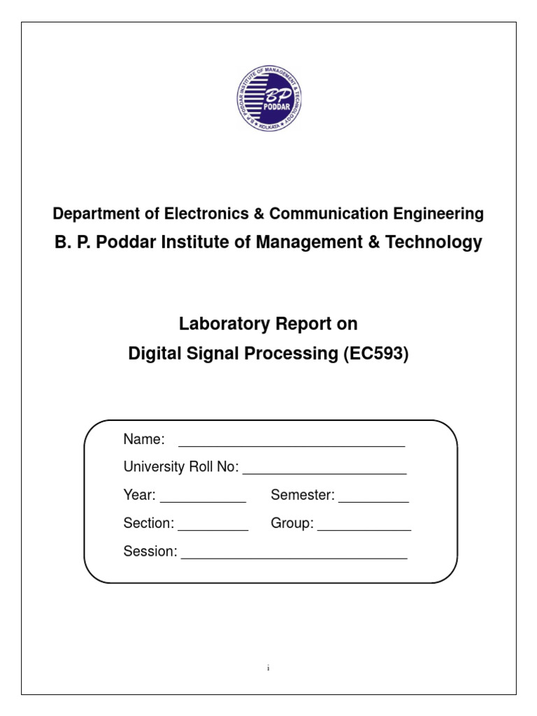 EC593 Student Manual | PDF | Computer Engineering | Electronics