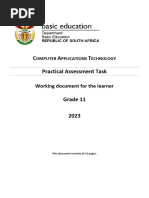 Cat Pat Learner Guidelines 2025 | PDF | Spreadsheet | Databases