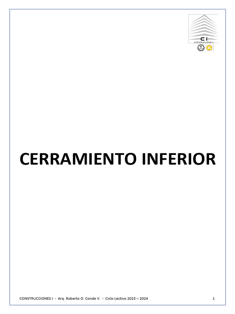 Clase 11-Cerr Inf | PDF | Hormigón | Epoxy