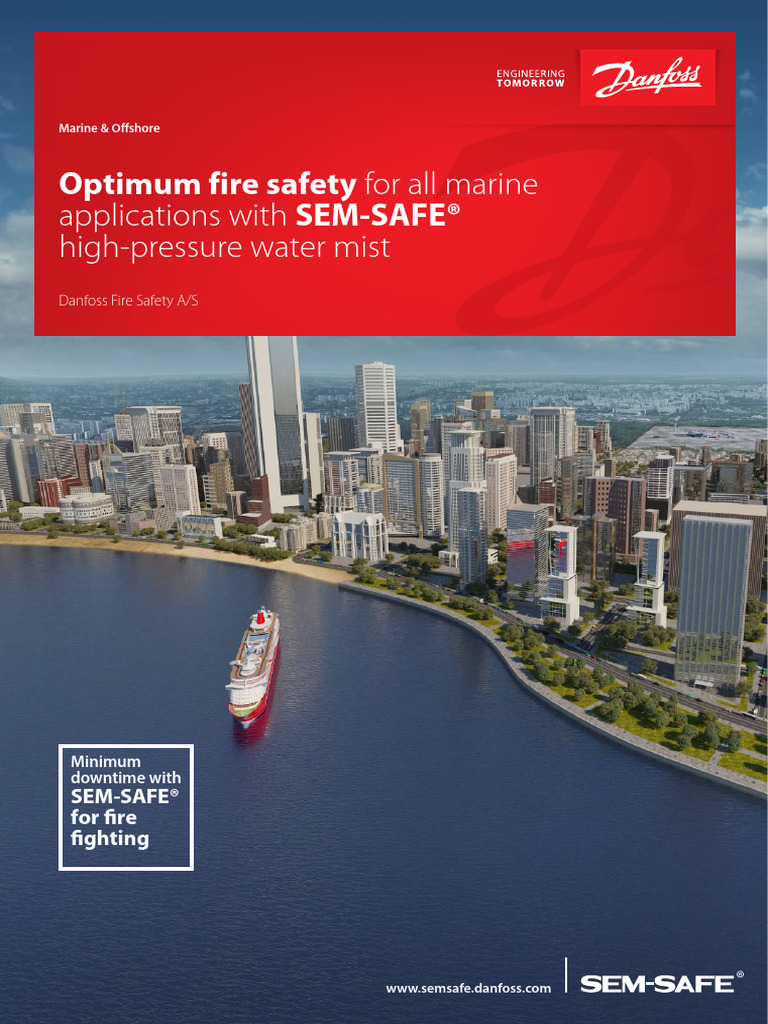 Danfoss Fire Safety SEM-SAFE® Water Mist Technology For Marine ...