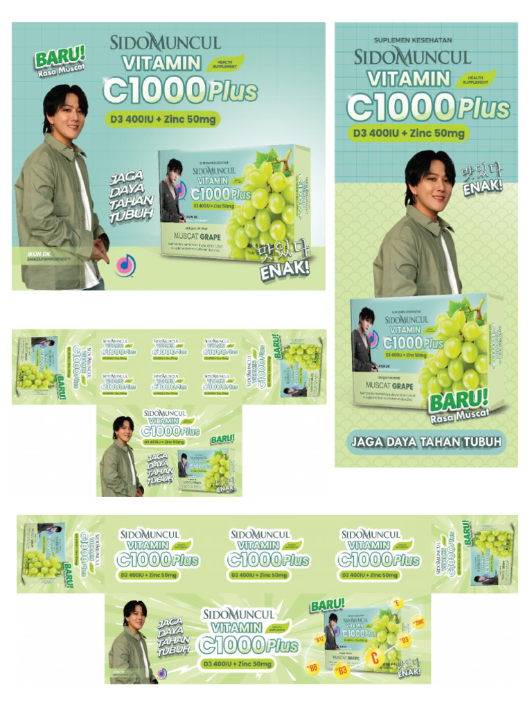 Roll Banner, Backdrop, Taplak Meja VTC Muscat DK Ikon | PDF