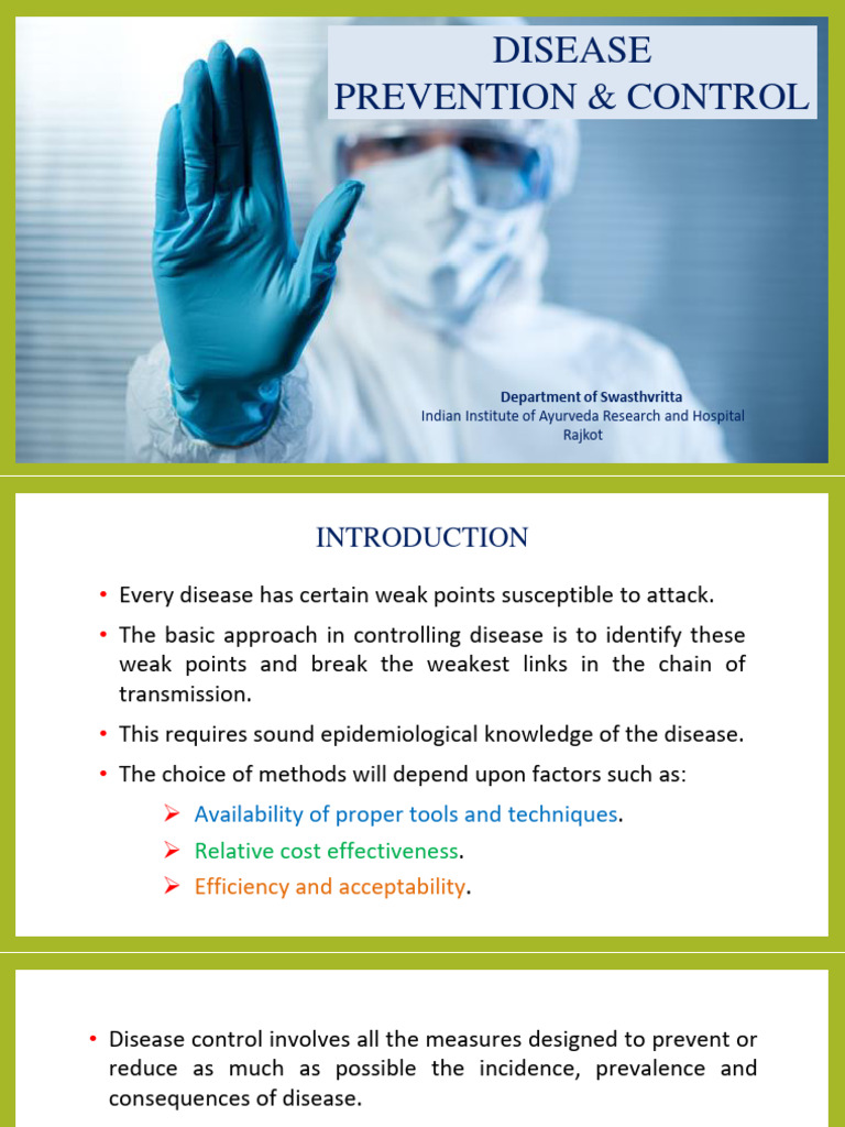Disease Prevention and Control | PDF | Infection | Quarantine