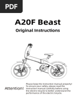 Genze E101 User Manual | PDF | Battery Charger | Wheeled Vehicles