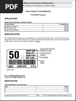 4L60E Transmission Tag Identification | PDF | Commercial Vehicles ...
