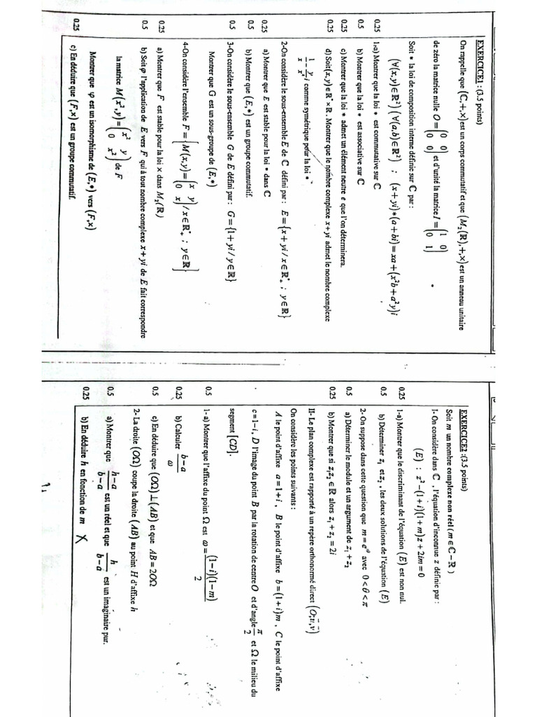 Examen Simili 4h | PDF