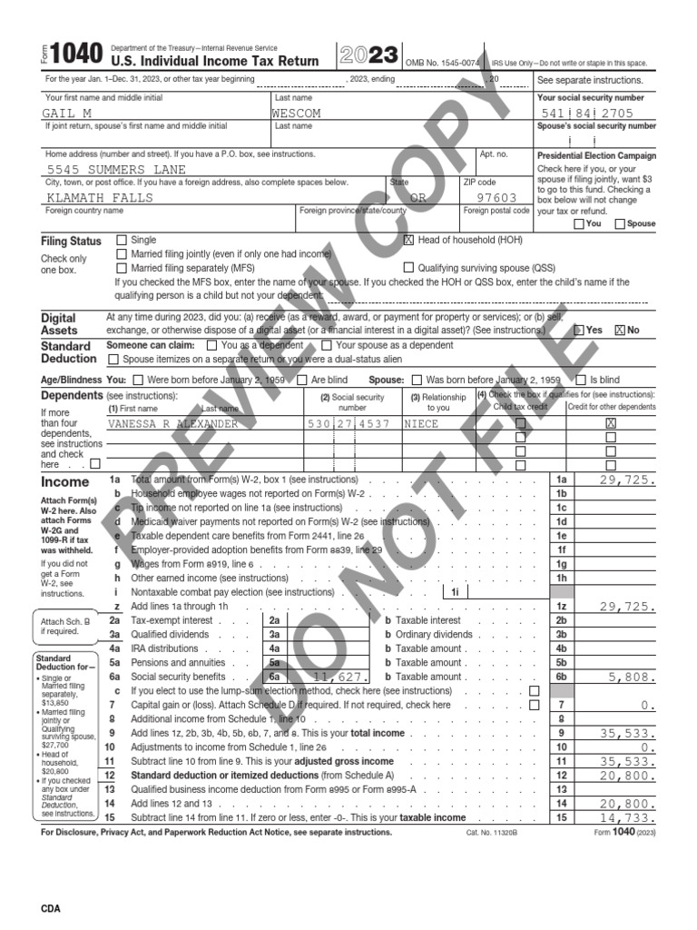FTF 2024-01-30 1706668044639 | PDF | Irs Tax Forms | Tax Deduction