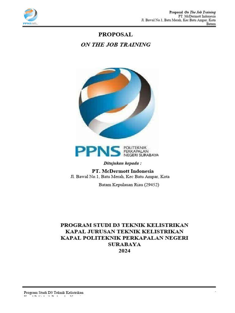 D3PE4B - Proposal Fix TTD | PDF