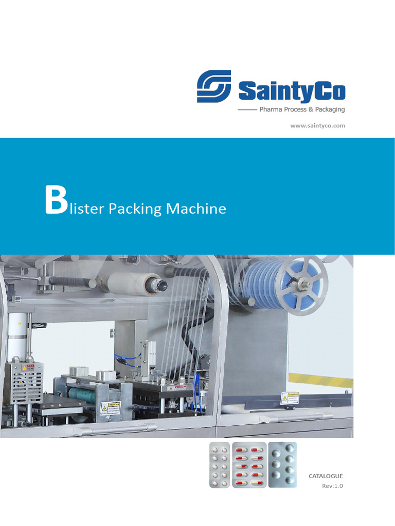 Modular Blister Packing Machines Overview | PDF