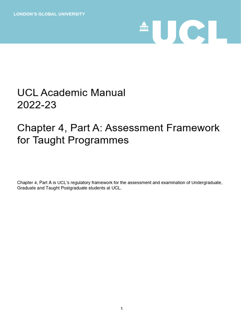 chapter_4_part_a_assessment_framework_for_taught_programmes_2022-23 ... chapter_4_part_a_assessment_framework_for_taught_programmes_2022-23 ...