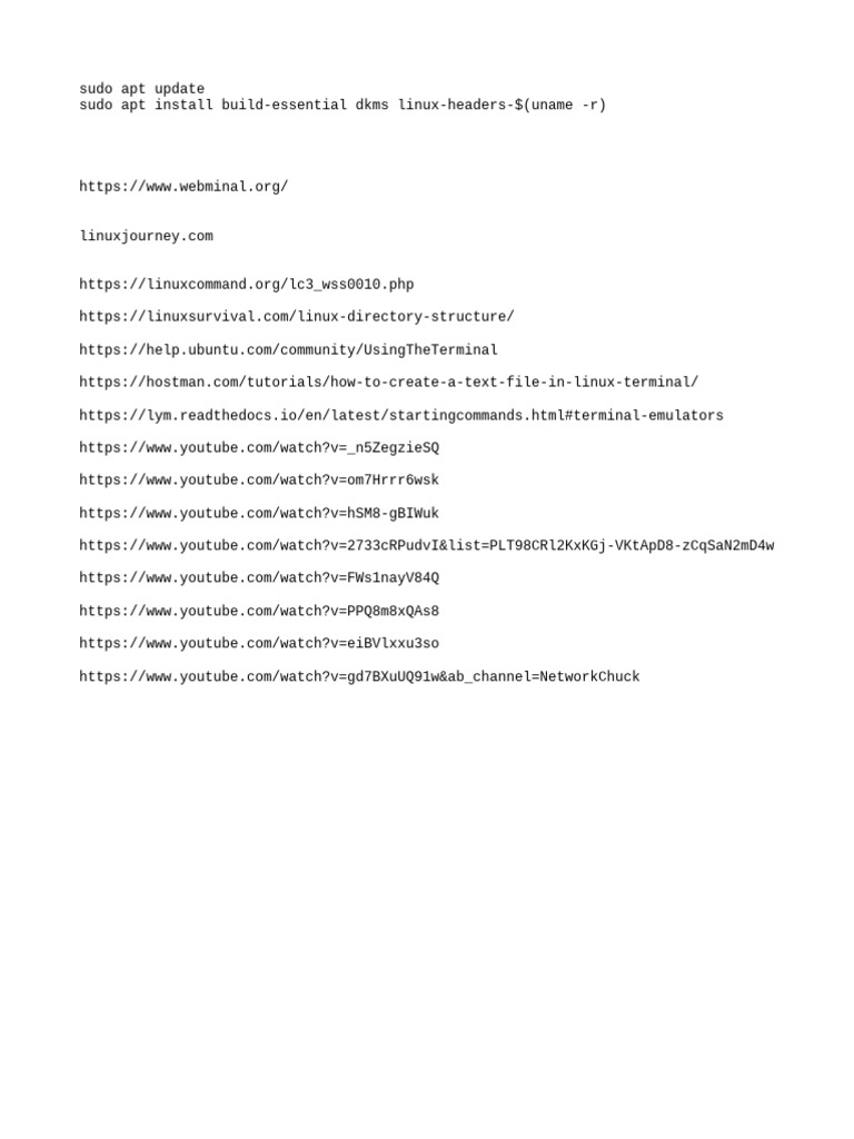 Linux Learning | PDF