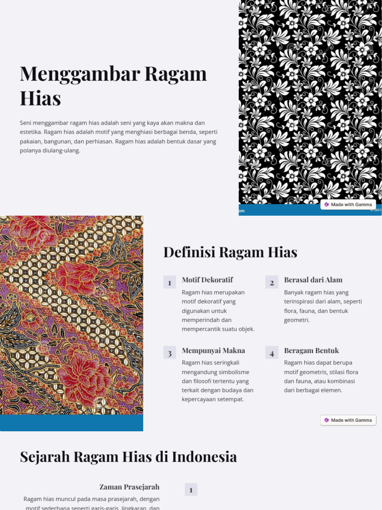 Menggambar-Ragam-Hias | PDF