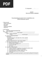 Model Ancheta Sociala | PDF