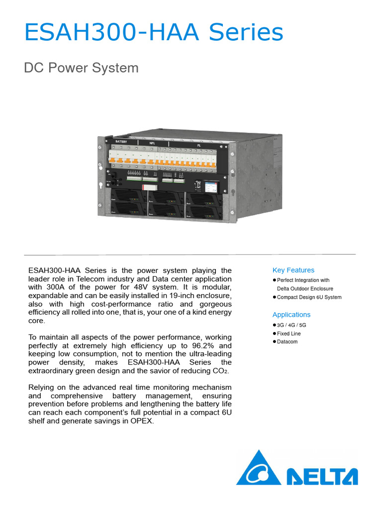 Fact_sheet_ESAH300-HAA03_en_rev01_(2900) | PDF | Rectifier | Computing