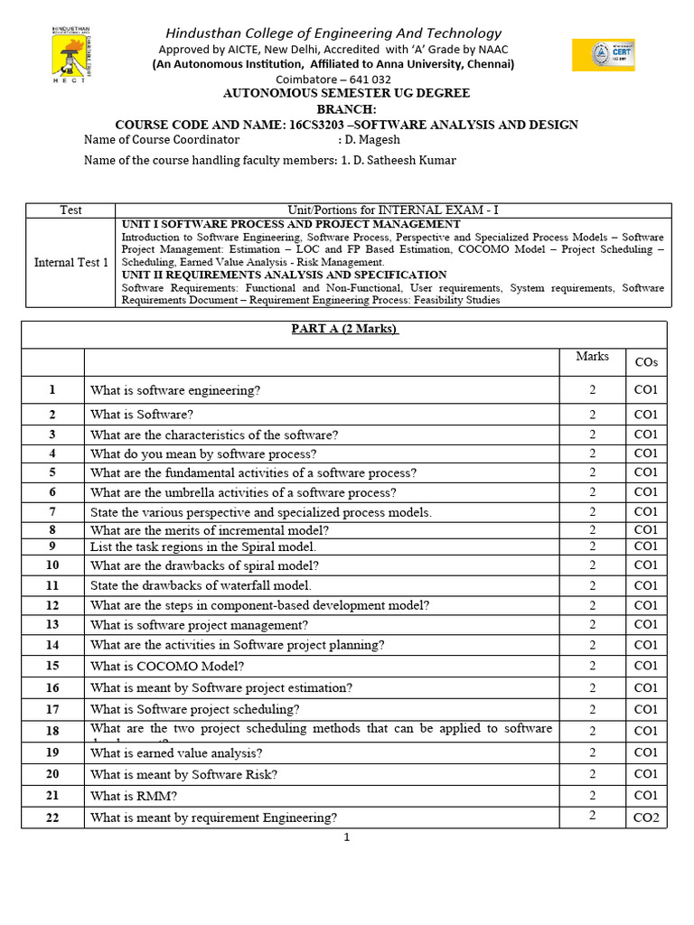 Saad Question Bank | PDF | Use Case | Unified Modeling Language