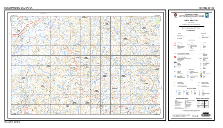 Plancha IGAC Sta Rita | PDF