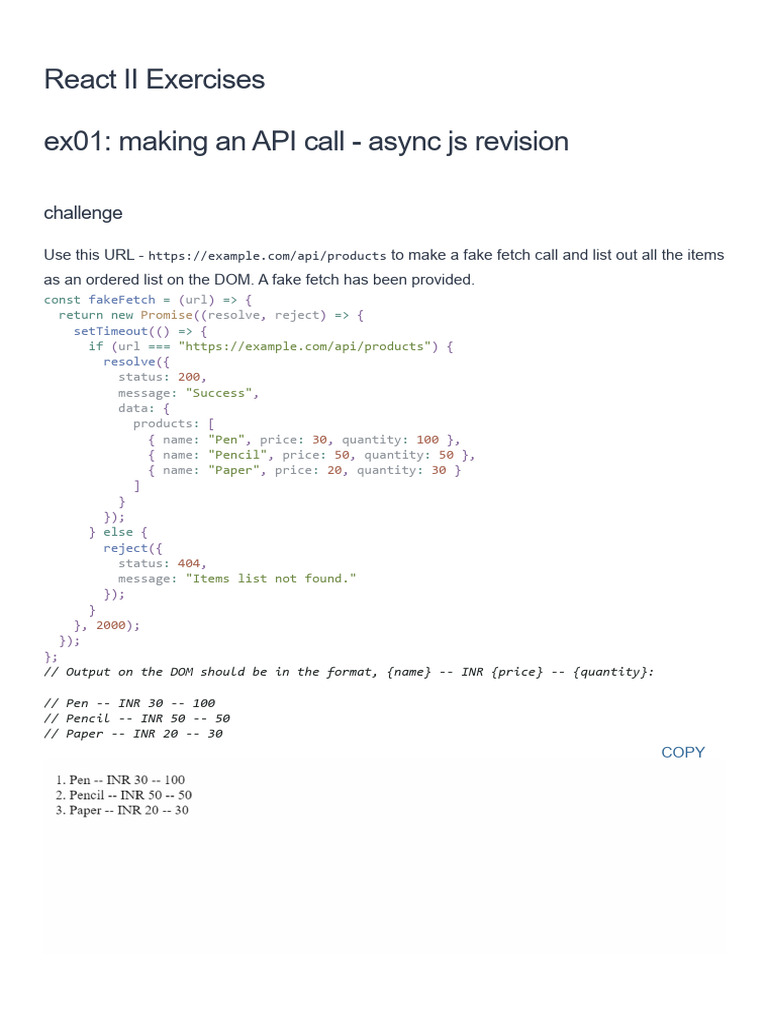02-React II Exercises | PDF | Information Technology | Software Engineering