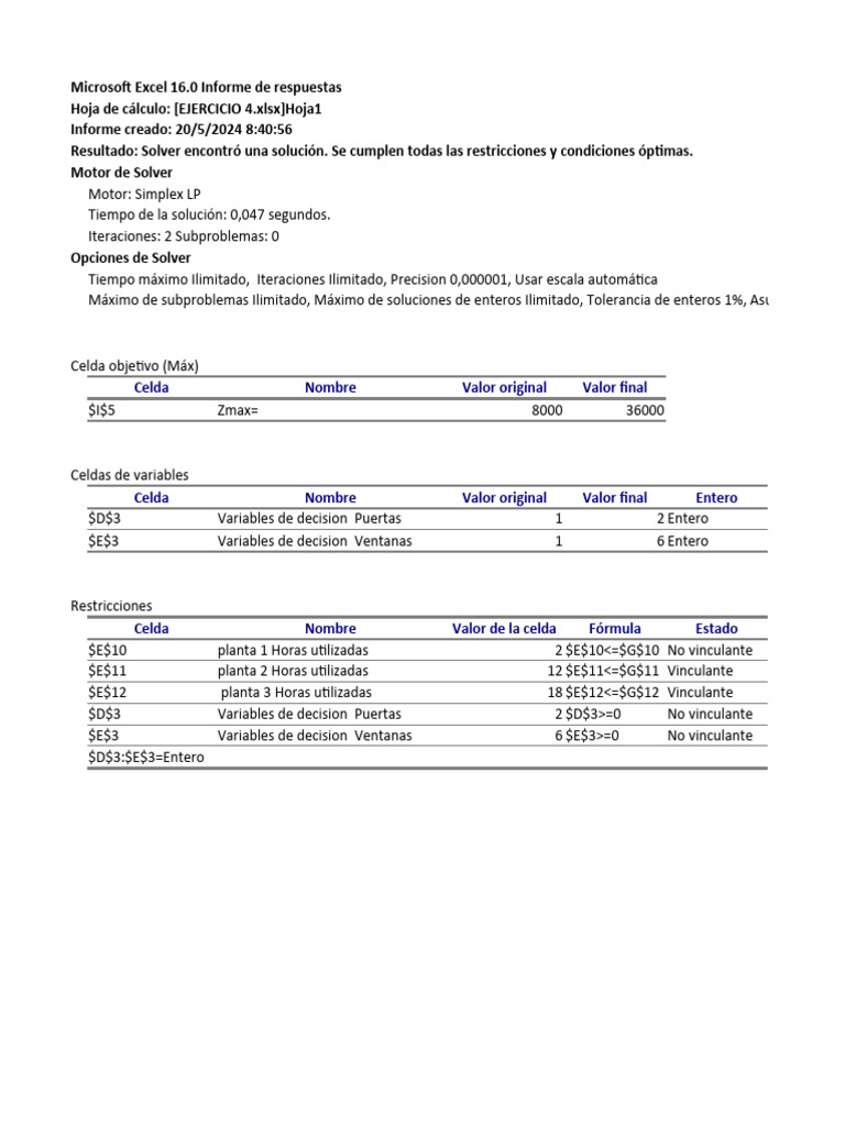 EJERCICIO 4 | PDF | Software | Software de la aplicacion