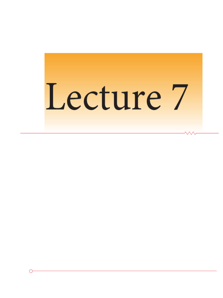Lecture 7 - Introduction To The Laplace Transform | PDF | Laplace ...
