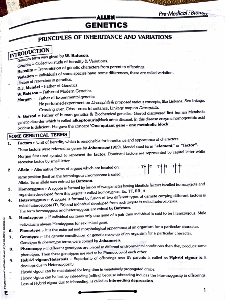 Genetics | PDF
