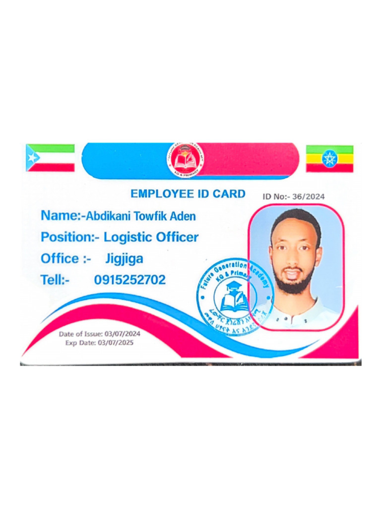 Employee Id Card | PDF