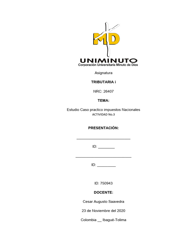 Formato Recolecciòn CASO TRES | PDF | Contabilidad | Impuesto al valor ...