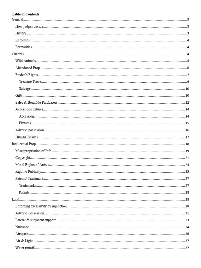 Law Outline 1 | PDF | Precedent | Equity (Law)