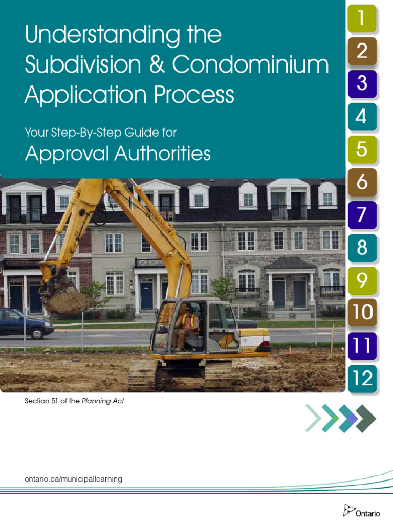 Understanding the Subdivision and Condominium Application Process Complet Version | Download ...