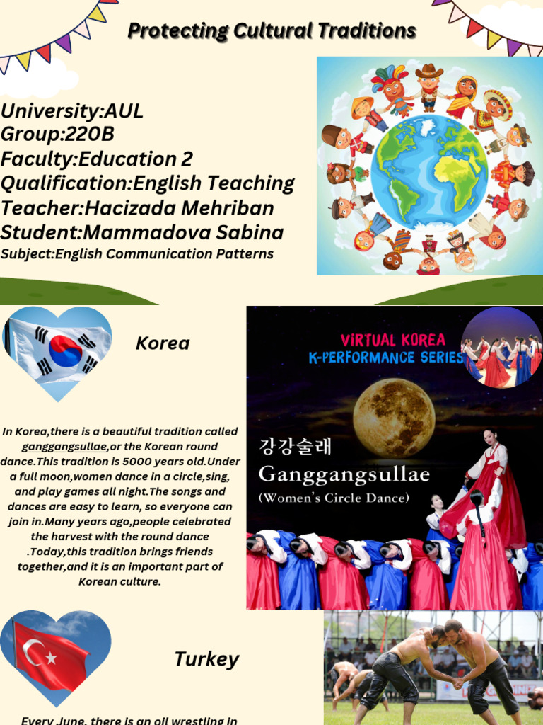 Protecting Cultural Tradions | PDF | Social Science