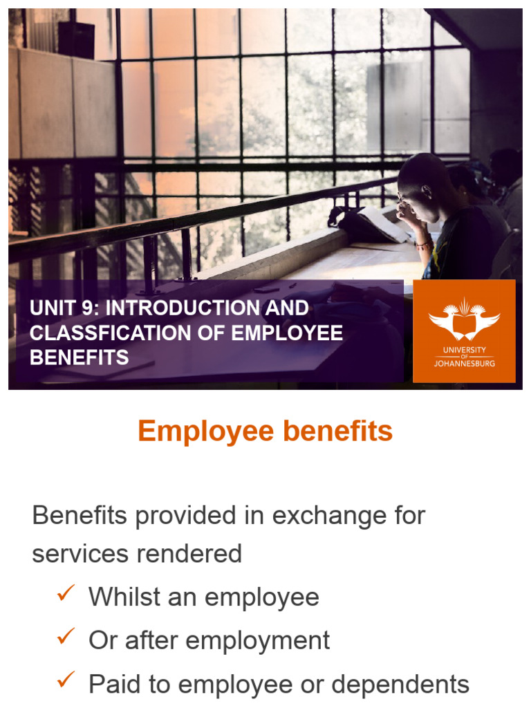 Employee Benefits: Types and Classification | PDF