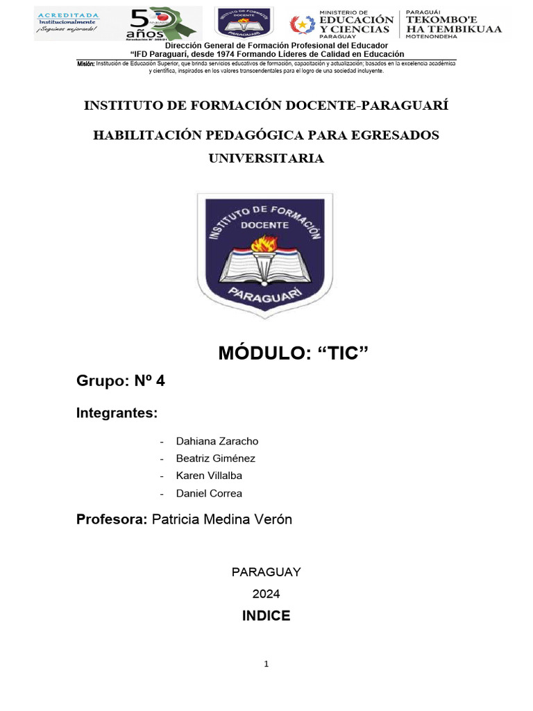 Tarea Final de Tic.2024 | PDF | Internet | Seguridad