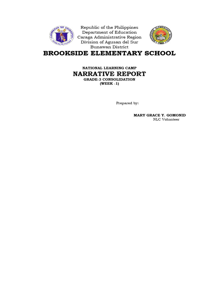 Narrative Week 1 | PDF