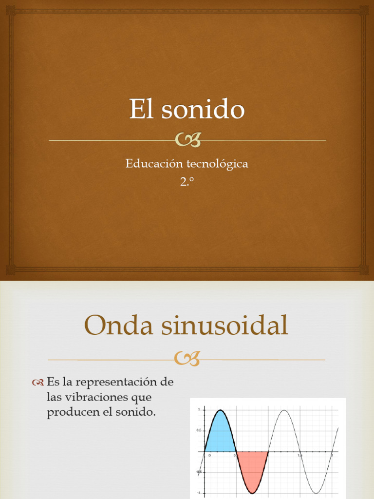 el sonido | PDF