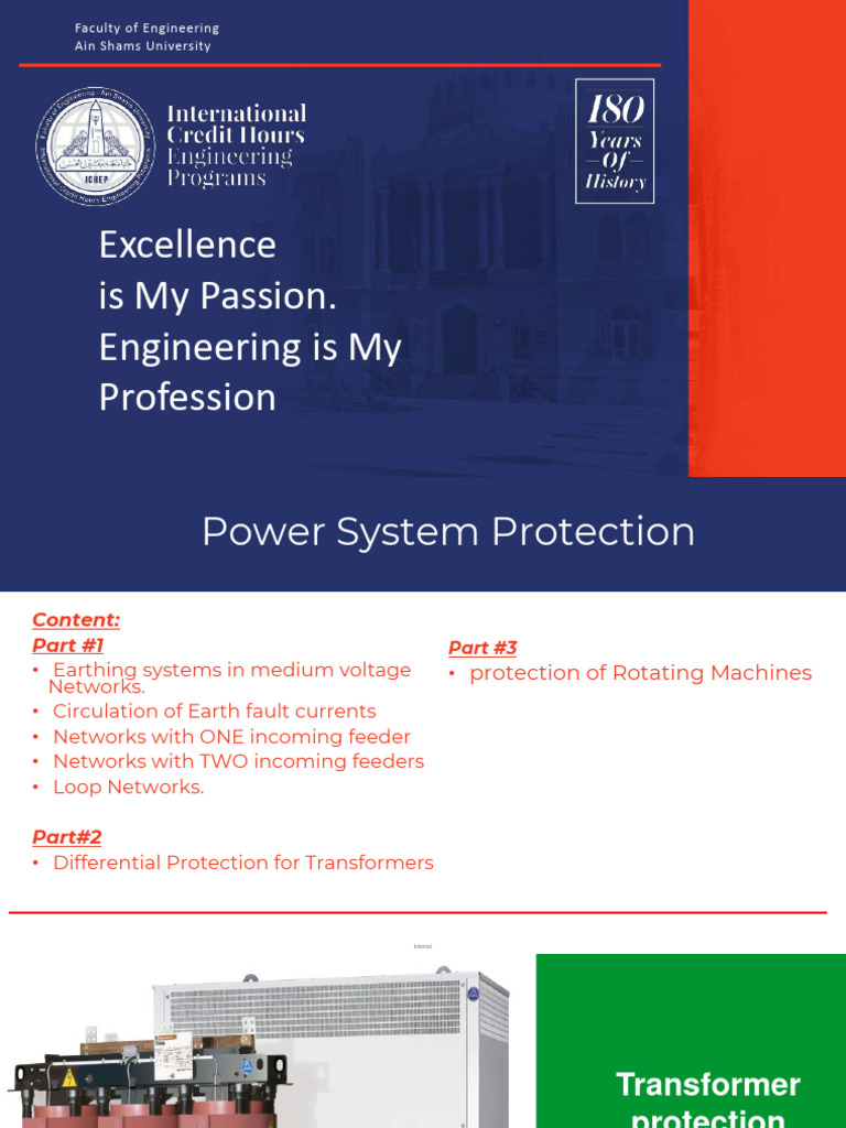 Power System Protection Techniques | PDF | Transformer | Electric Motor