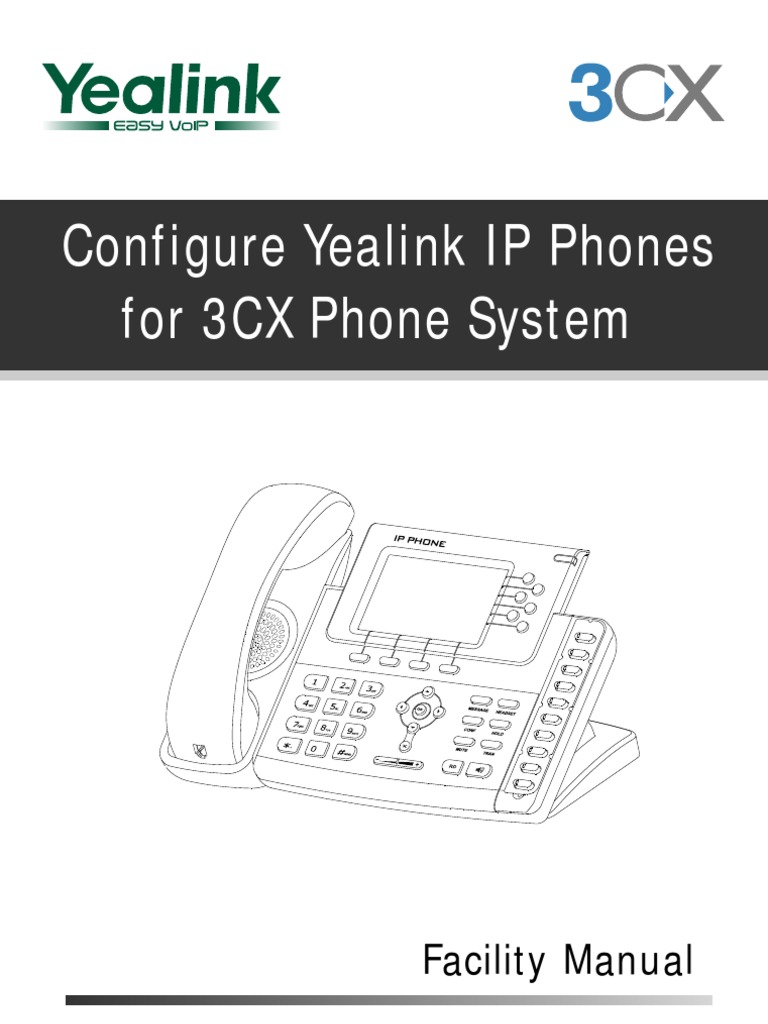 Yealink Configuration for 3CX System | PDF | File Transfer Protocol ...