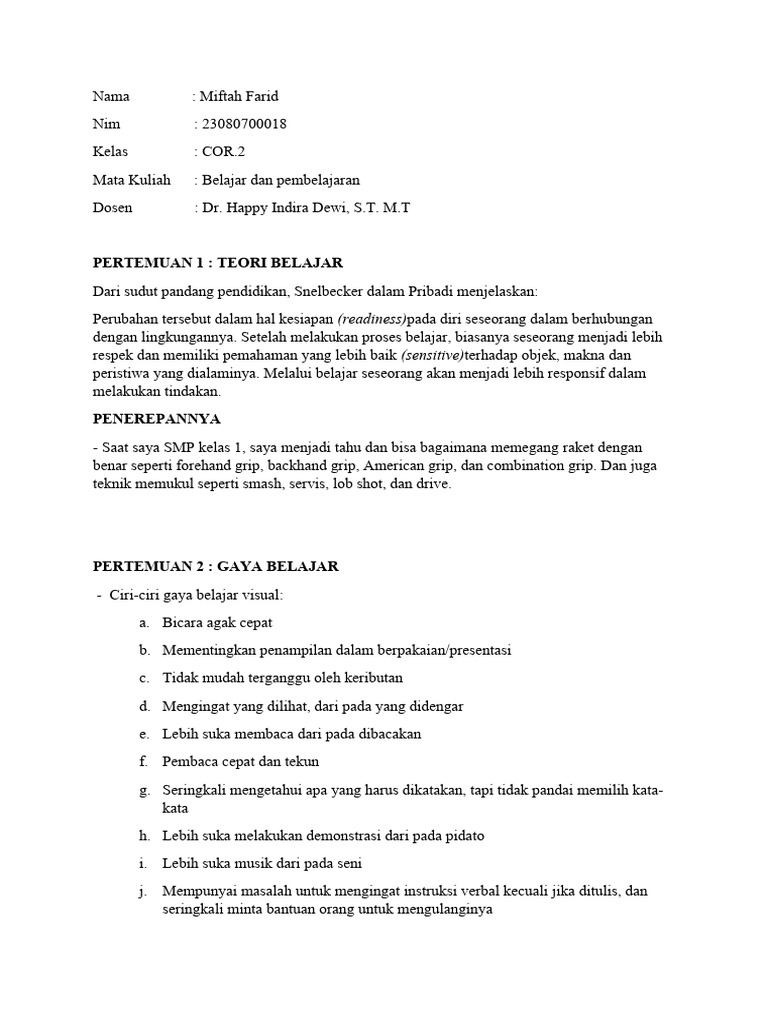 Miftah Farid (Bagian 2) | PDF