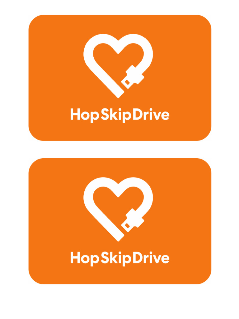 HopSkipDrive Temp Decals | PDF