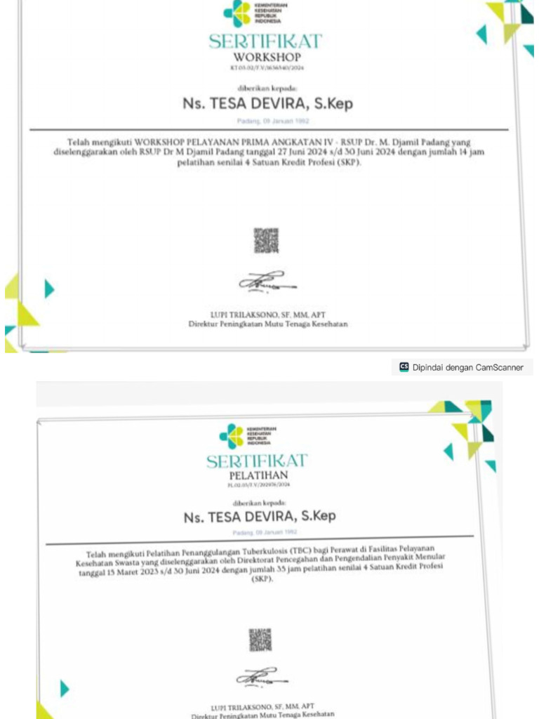 Sertifikat Pdf
