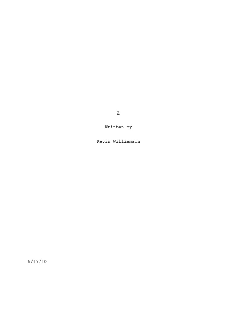 Scream 4 2011 Screenplay | PDF