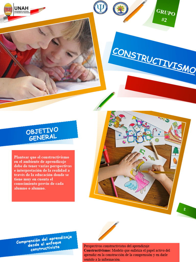 Presentacion Expo Constructivismo | PDF | Constructivismo (filosofía de la educación) | Aprendizaje