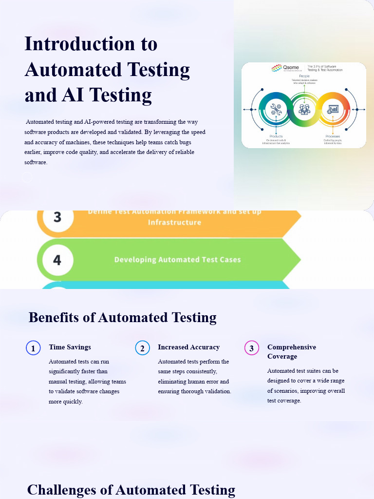 Introduction To Automated Testing and AI Testing | PDF | Artificial ...